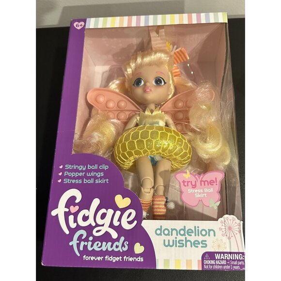Fidget Friends | Toys | Nib Fidgie Friends Dandelion Wishes ...